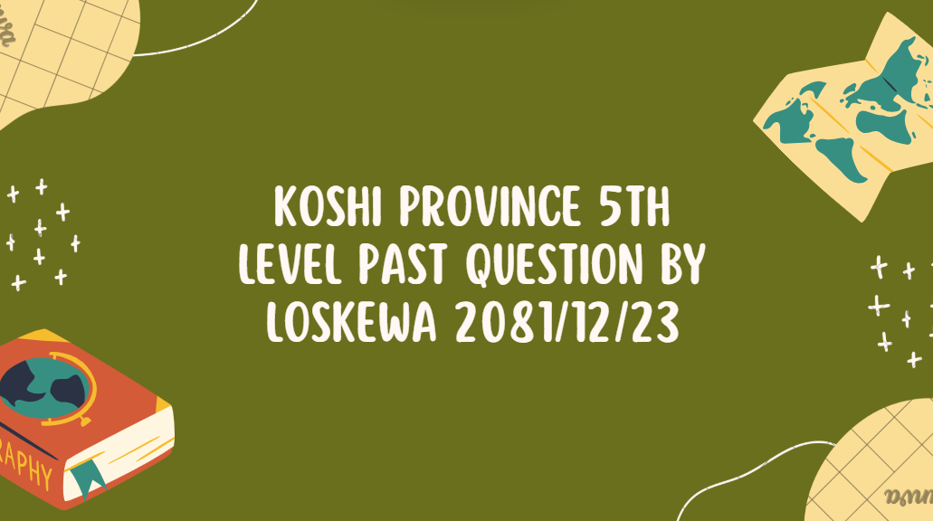 Loksewa with Ghoksewa | Blog